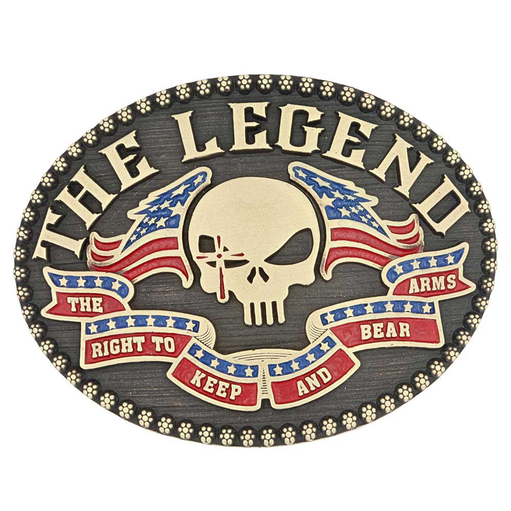 The Right Chris Kyle Attitude Buckle – Los Potrillos Western Wear