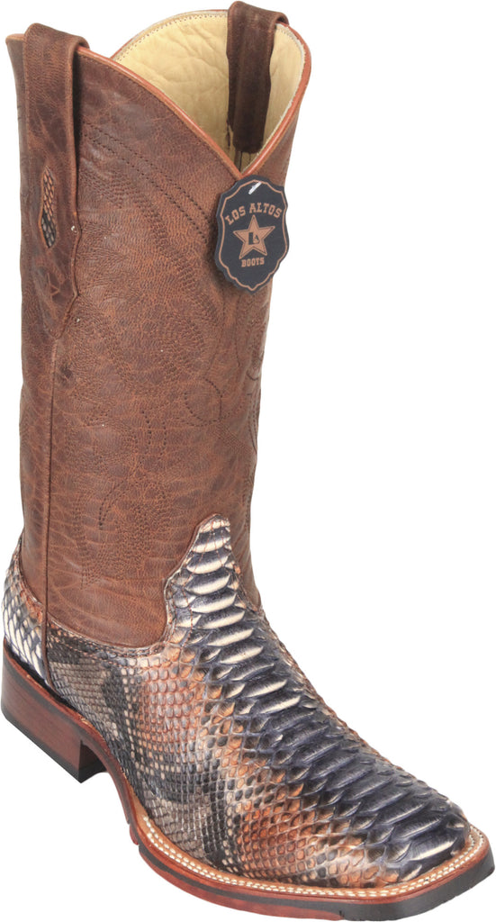 Python Square Toe Boot – Los Potrillos Western Wear
